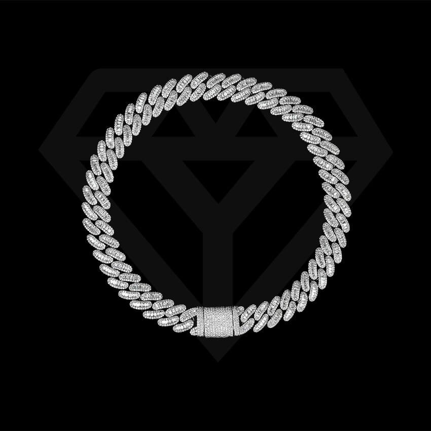 Figaro Silver Chains for Men - Wholesale & Custom Jewelry